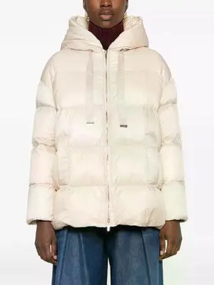 Max Mara Quilted Hooded Jacket