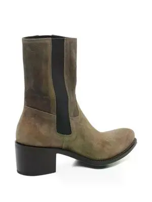 Premiata Chelsea Boots In Atom Fango
