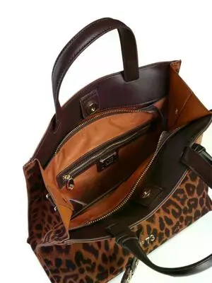 V°73 Blake Leopard-print Tote Bag