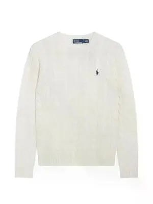 Polo Ralph Lauren Julianna Cable-knit Sweater - Neutrals