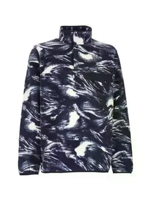 Patagonia Snap-t® Abstract-print Fleece Sweater