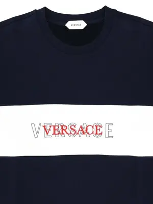 Versace T-shirt Con Logo