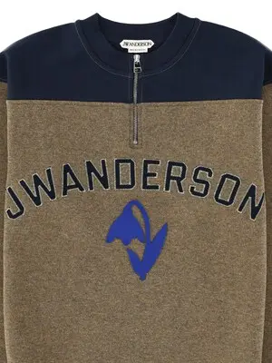 JW Anderson Felpa Con Logo Ricamato