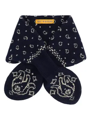 Guest In Residence Sciarpa Bandana "bowtie - Blue