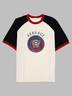 Versace T-shirt Con Logo E Medusa