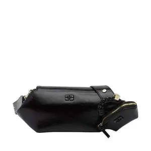 GANNI Bou East/west Crossbody Bag - Black