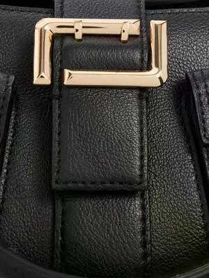 LANCEL Multipocket Leather Shoulder Bag