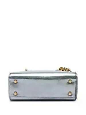 Dior 2018 Mini Metallic Patent Lady Satchel