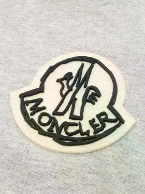 Moncler 2020s Logo-patch Zip-up Hoodie
