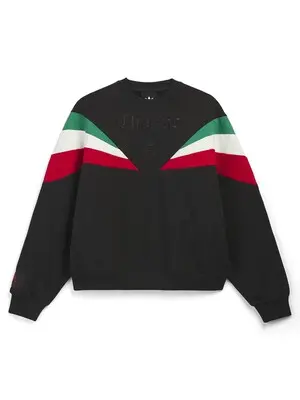 ADIDAS BY WILLY CHAVARRIA Printed Cotton Sweatshirt - Black