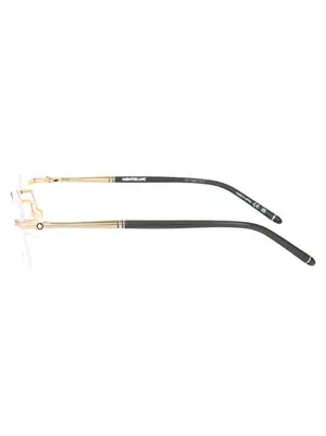 Montblanc Eyewear Rectangle Frame Glasses