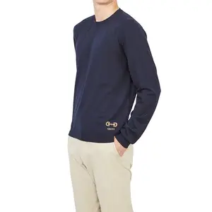 Gucci Logo Embroidered Crewneck Sweater