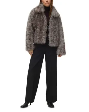 Vero Moda Lia Faux Fur Jacket