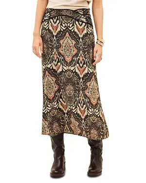 Ba&sh Zaim Midi Skirt - Black