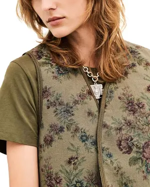 Ba&sh Raven Cropped Vest