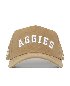 NO RIVALS Texas A & M Rustic Hat - Tan