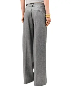 Ba&sh Cistachio Mid Rise Wide Leg Pants
