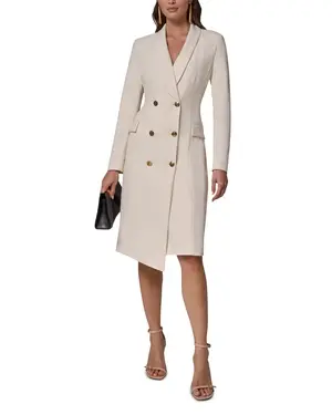 Donna Karan New York Double Breasted Blazer Dress