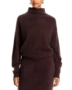 Hugo Boss Frosella Funnel Neck Sweater Exclusive - Medium Brown