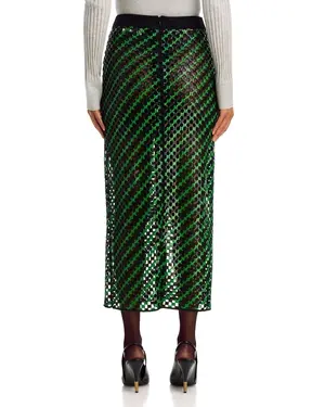 ZANKOV Halene Geo Knit Skirt