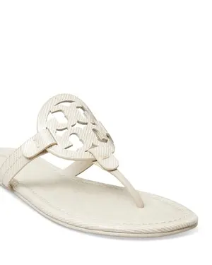 Tory Burch Miller Coated Canvas Sandals