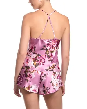 IN BLOOM BY JONQUIL Stretch Satin Cami Short Pajama Set