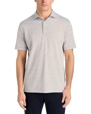 Peter Millar Brooks Performance Jersey Polo - Dark Amber