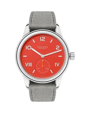 NOMOS GLASHUTTE Club Campus Nonstop Watch, 36mm - Red