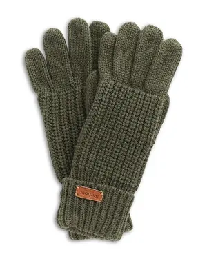 Barbour Saltburn Logo Gloves Olive