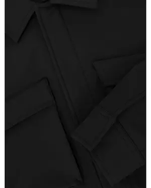 REISS Divide Technical Fleece Overshirt
