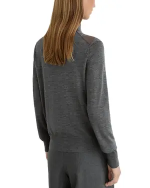 REISS Sage Wool Argyle Sweater