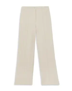REISS Layla Pintucked Wide Leg Sweatpants