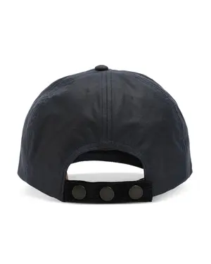Barbour Beadnell Waxed Cotton Embroidered Cap - Navy