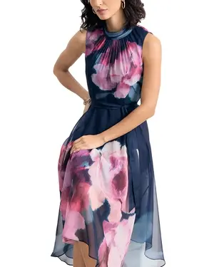 PHASE EIGHT Lucinda Handkerchief Hem Midi Dress