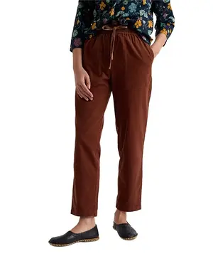 SEASALT CORNWALL Sholl Tapered Joggers - Dark Nutmeg