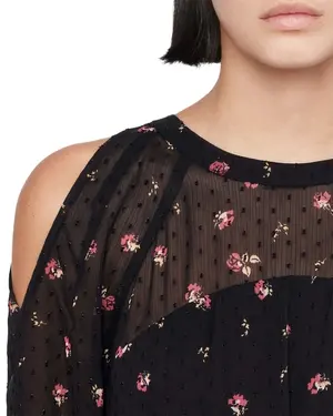 ALLSAINTS Chrissy Clip Jacquard Mini Dress