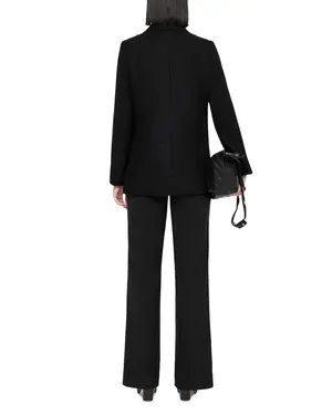 ALLSAINTS Tommie Wool Blend Peacoat