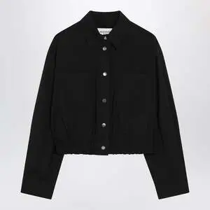 Max Mara Short Virgin Wool Mini Jacket
