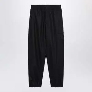 Stone Island Wool Blend Jogging Trousers - Blue
