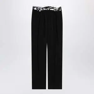 MAISON MARGIELA Tape-detail Waistband Pants