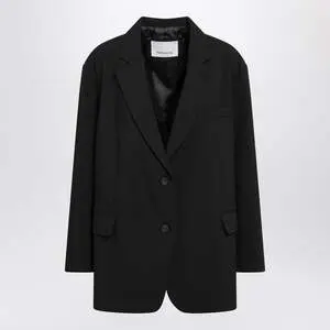 THE FRANKIE SHOP Bea Single-breasted Mini Jacket - Black