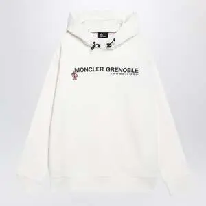 Moncler Cotton Hooded Sweatshirt With Coordinates