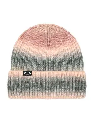 Oakley Knitted Beanie Hat - Gradient Red