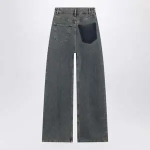 MAISON MARGIELA Wide-leg Patchwork Jeans