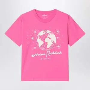 MINI RODINI Organic Cotton T-shirt - Pink