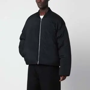 Studio Nicholson Frye Nylon Bomber Jacket - Black