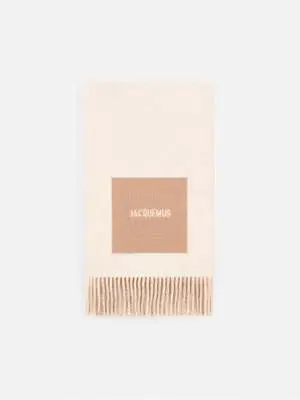 Jacquemus Round Scarf Shawl - Multibeige