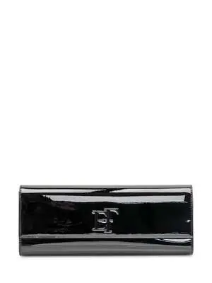 Elisabetta Franchi Logo-trim Mini Rectangular Clutch