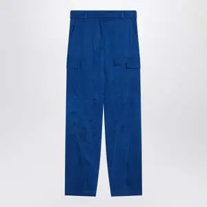 FERRAGAMO Electric Cargo Trousers - Blue