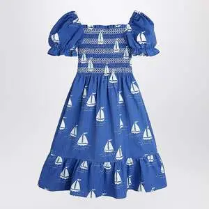MINI RODINI Sailboat Print Dress